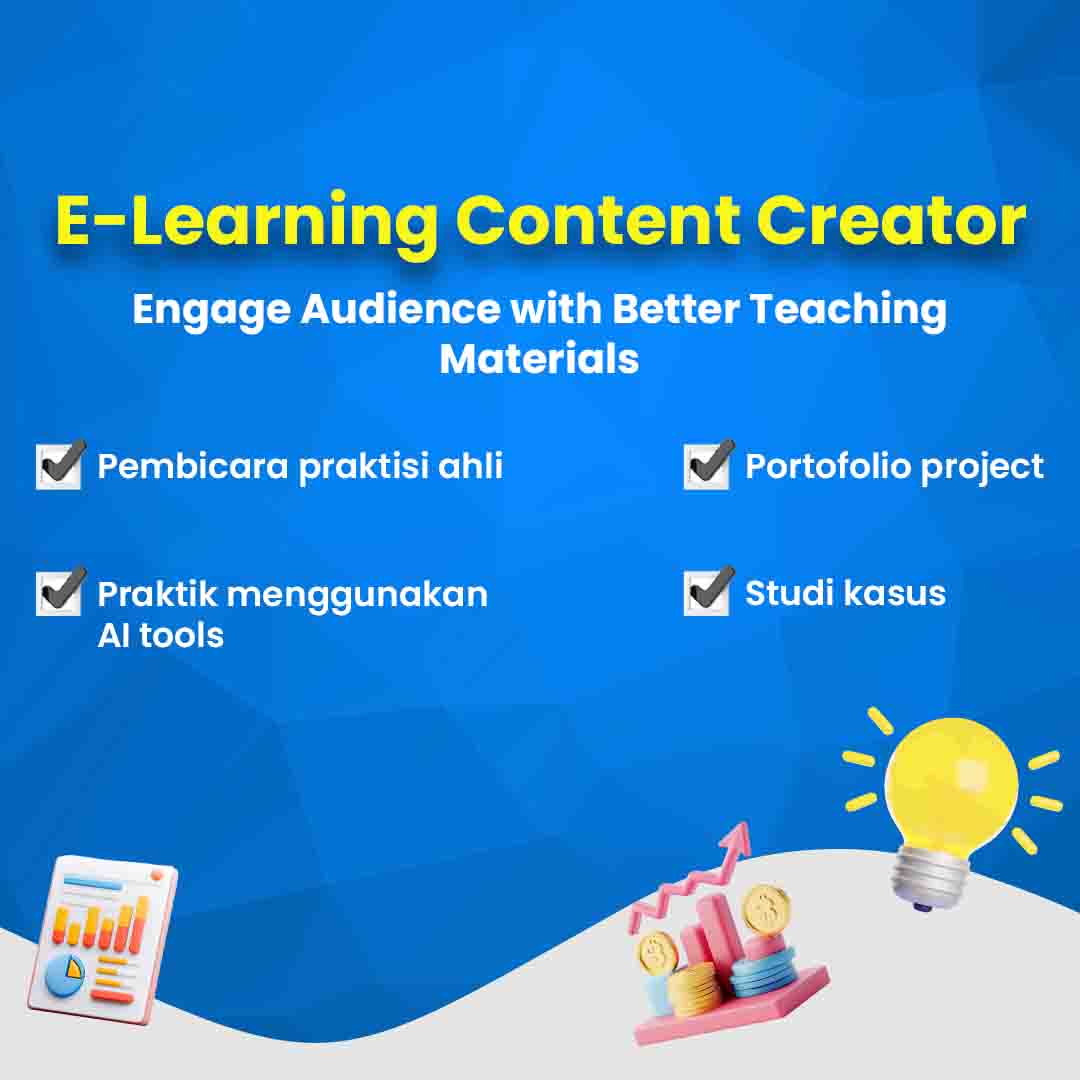 Kursus Konten Kreator E-Learning | Accelerated Bootcamp